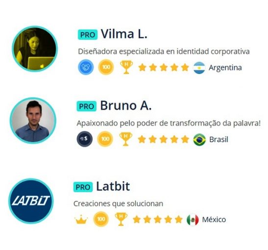 TOP FREELANCERS: O perfil é a chave para se tornar um profissional de ...