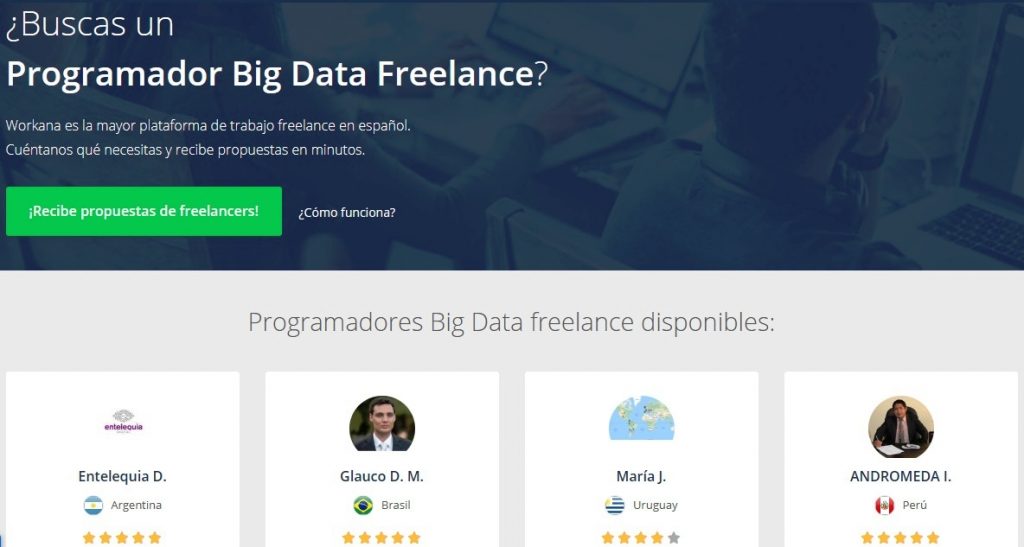 Cómo dar el primer paso en el uso de BIG DATA con ayuda de un freelancer